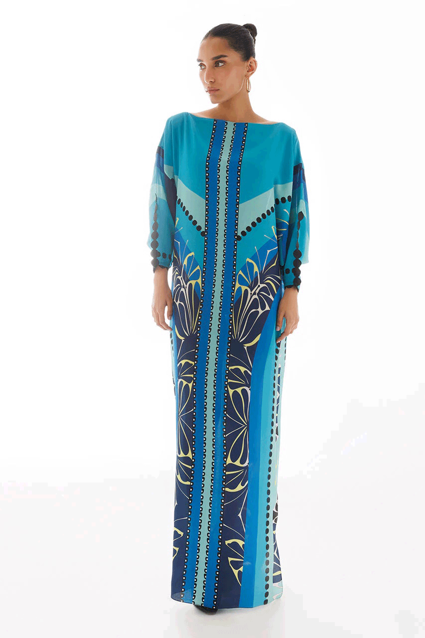Pakistani Kaftan Design: Contemporary Hues and Comfort (Camila) - Kaftan.ae