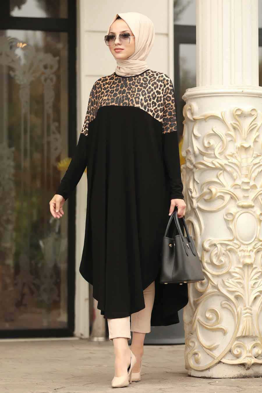 Modest Female Clothing: Elegant and Comfortable Tunic (Ciroa) - Kaftan.ae