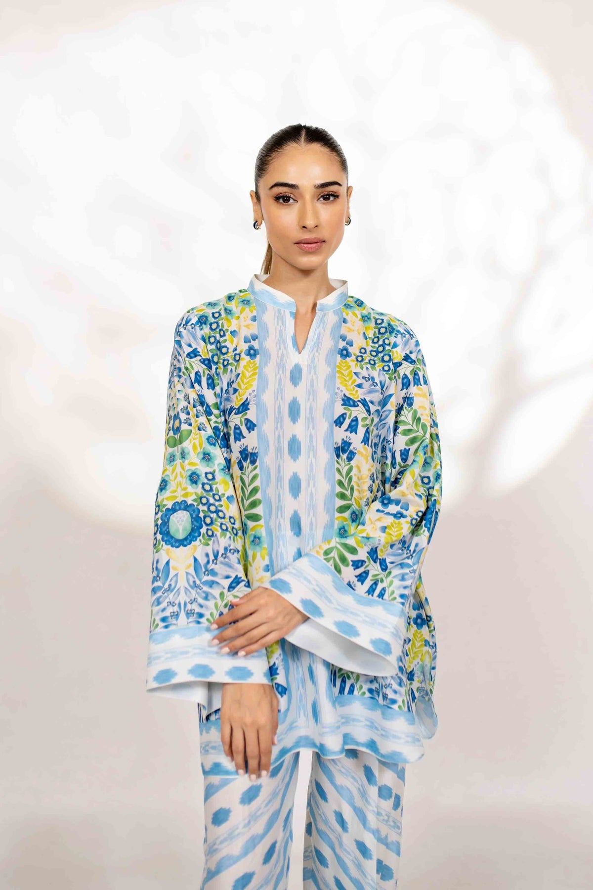 Pakistani Co Ord Sets: Aesthetics with a Modern Twist (Jade) - Kaftan.ae