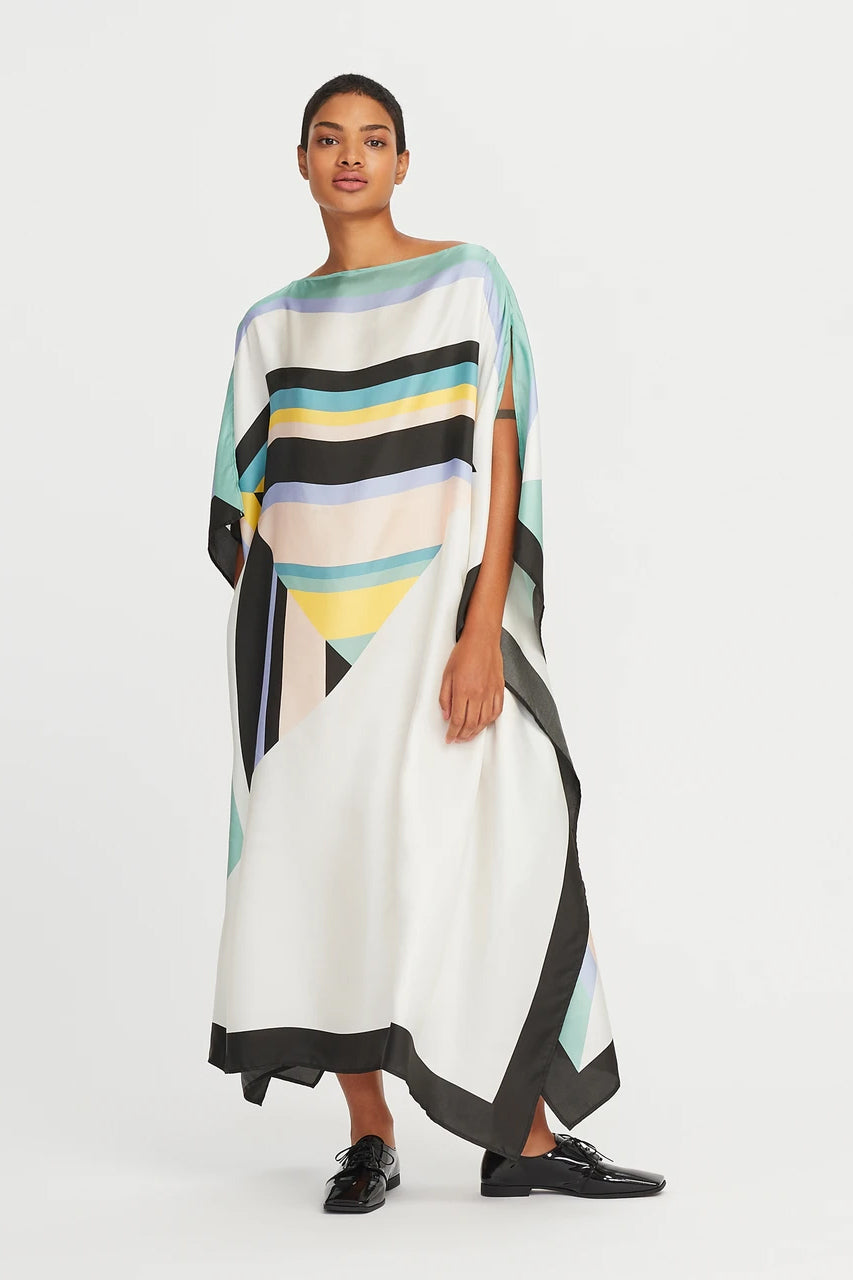 Party Dress for Women: Luxury and Comfort in Soft Silk (Zorlin) - Kaftan.ae